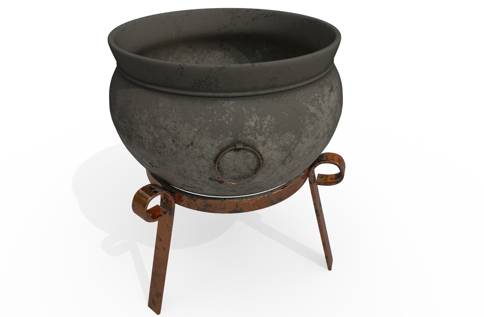 Table Cauldron 3D Model - TurboSquid 1397075