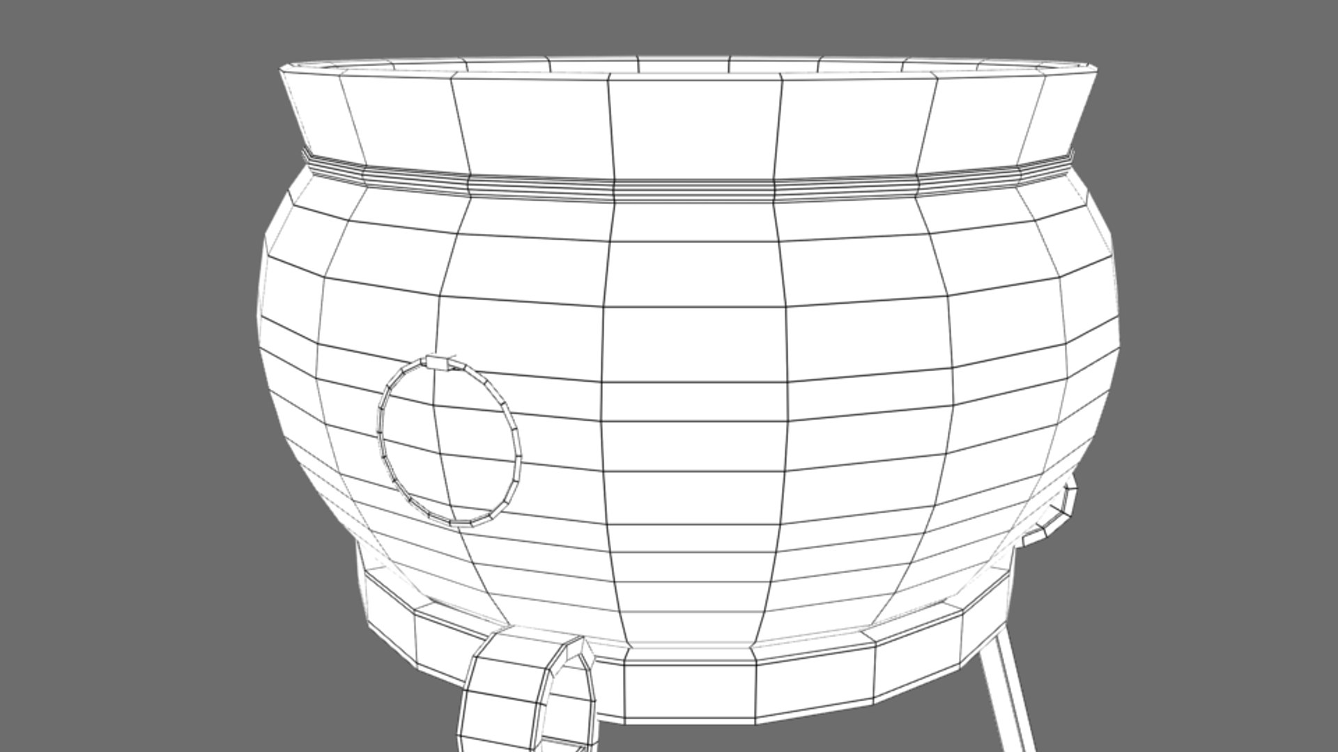 Table Cauldron 3D Model - TurboSquid 1397075