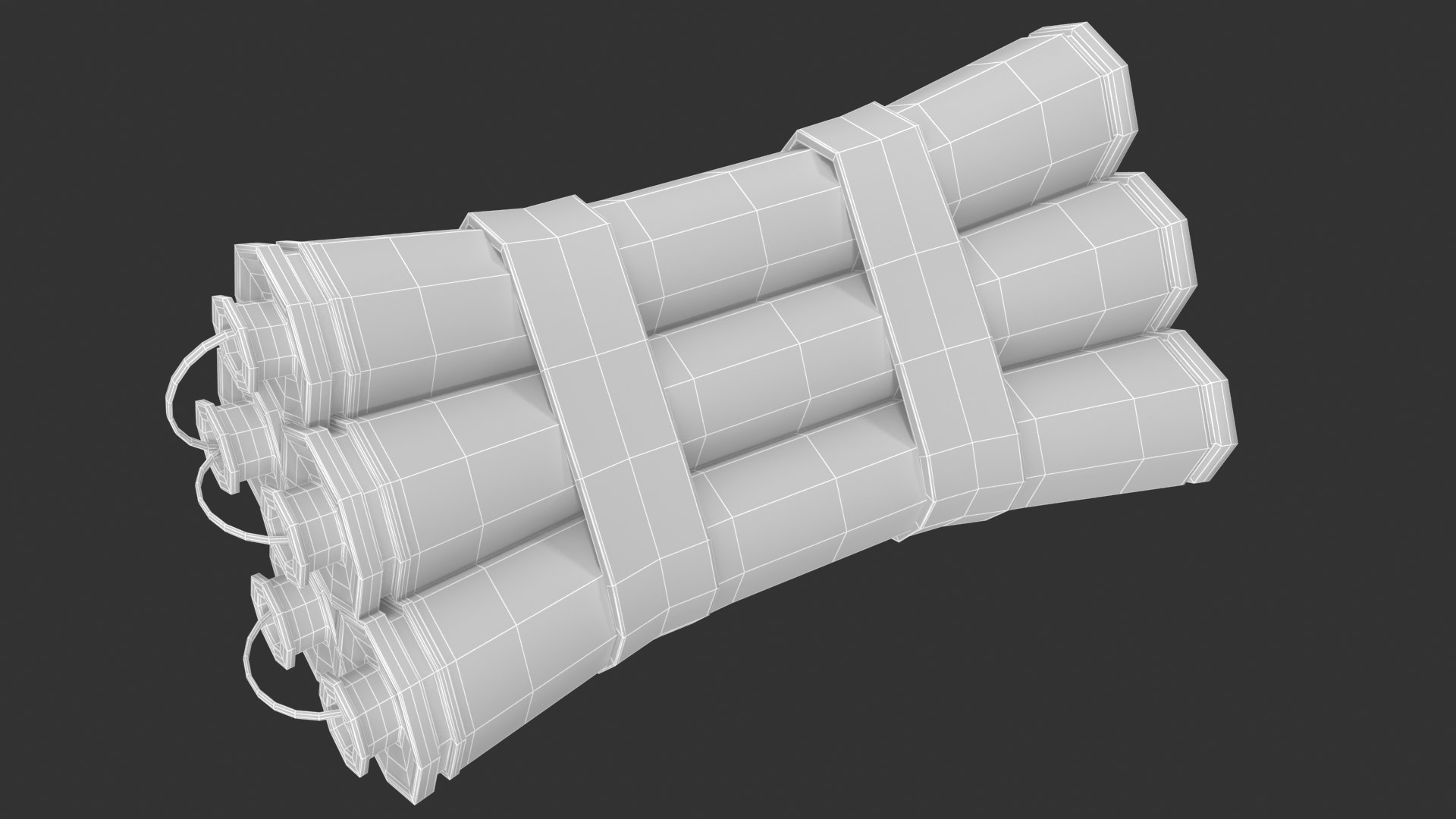 Dynamite Bomb Tnt 3D Model - TurboSquid 1674821