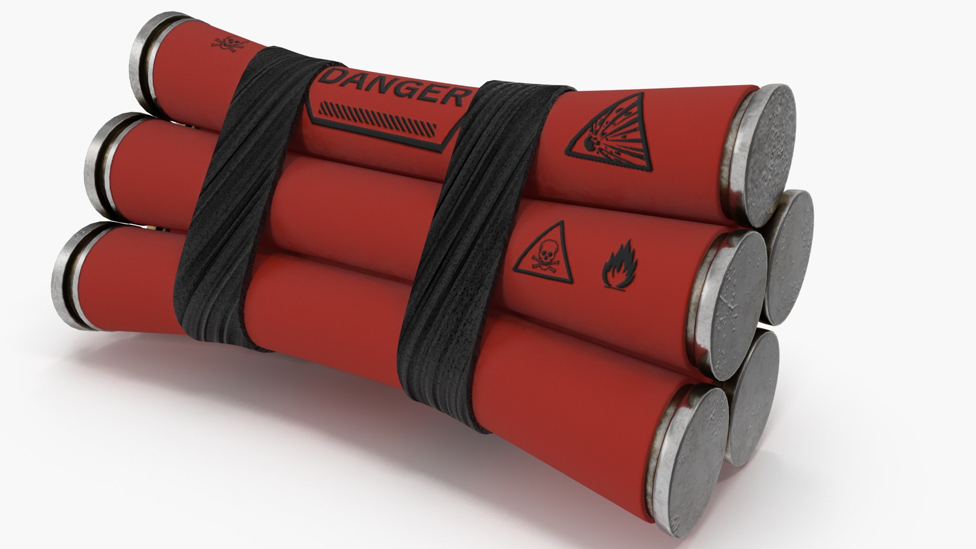 Dynamite Bomb Tnt 3D Model - TurboSquid 1674821