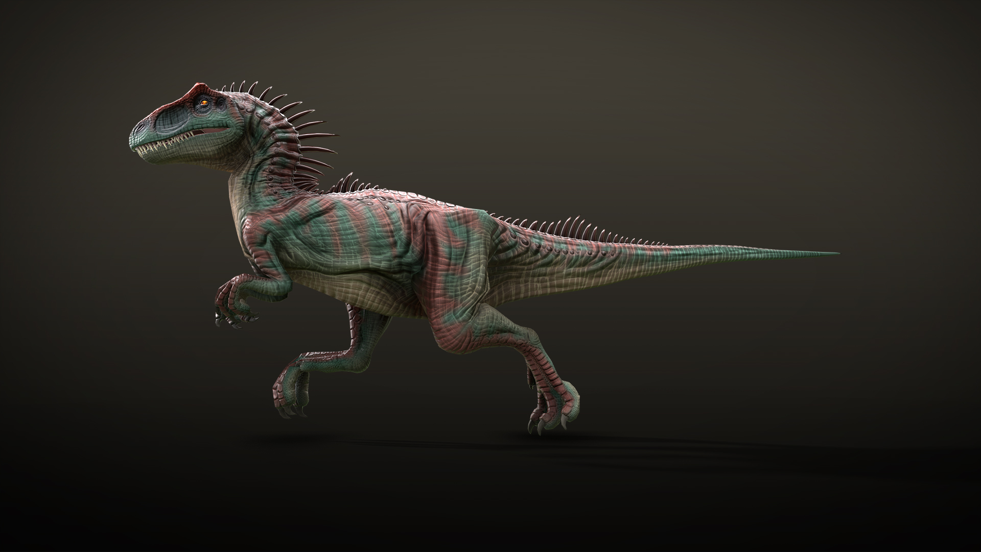 3D Rigged Allosaurus Animations - TurboSquid 1376135