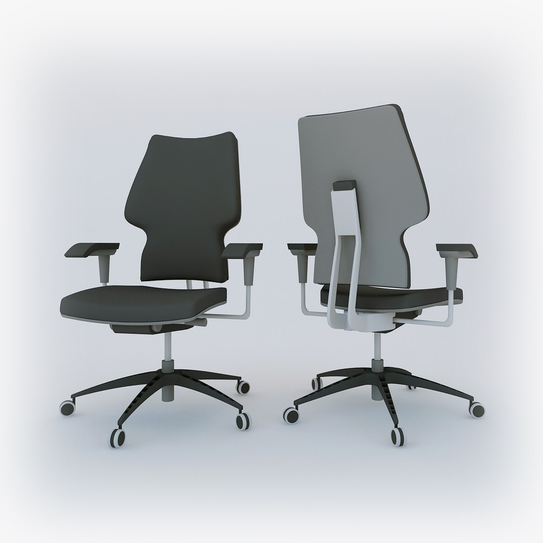 3d model computer chair