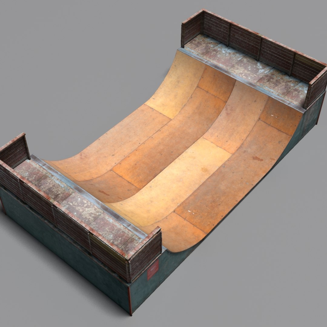 3ds max halfpipe coz111030