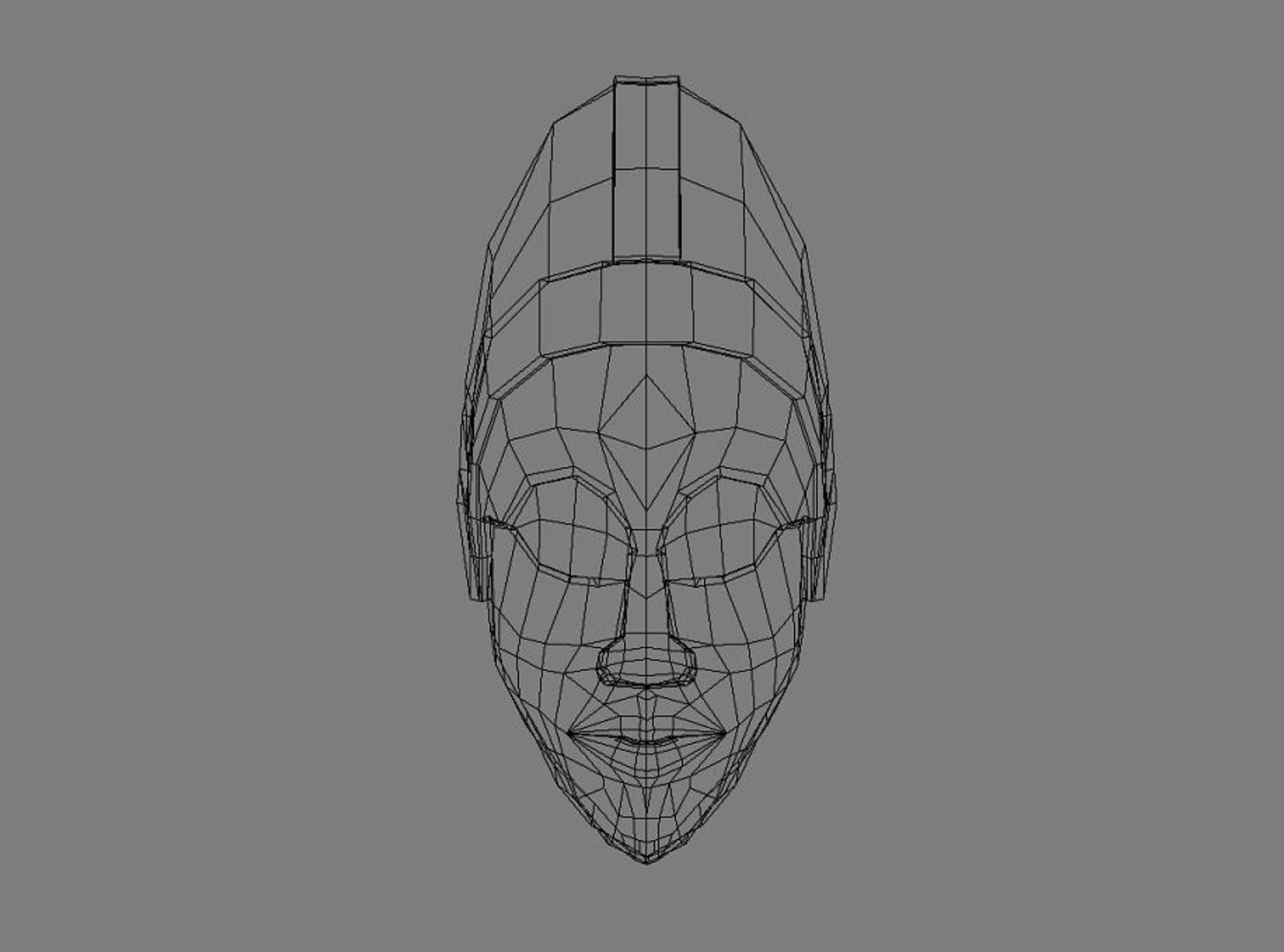 3dsmax Pack African Mask