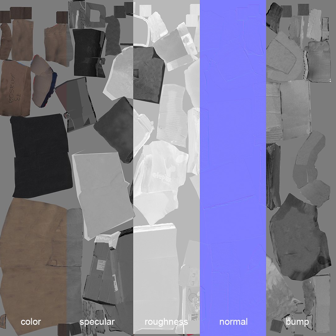 Photogrammetry scan garbage 8k model - TurboSquid 1415413