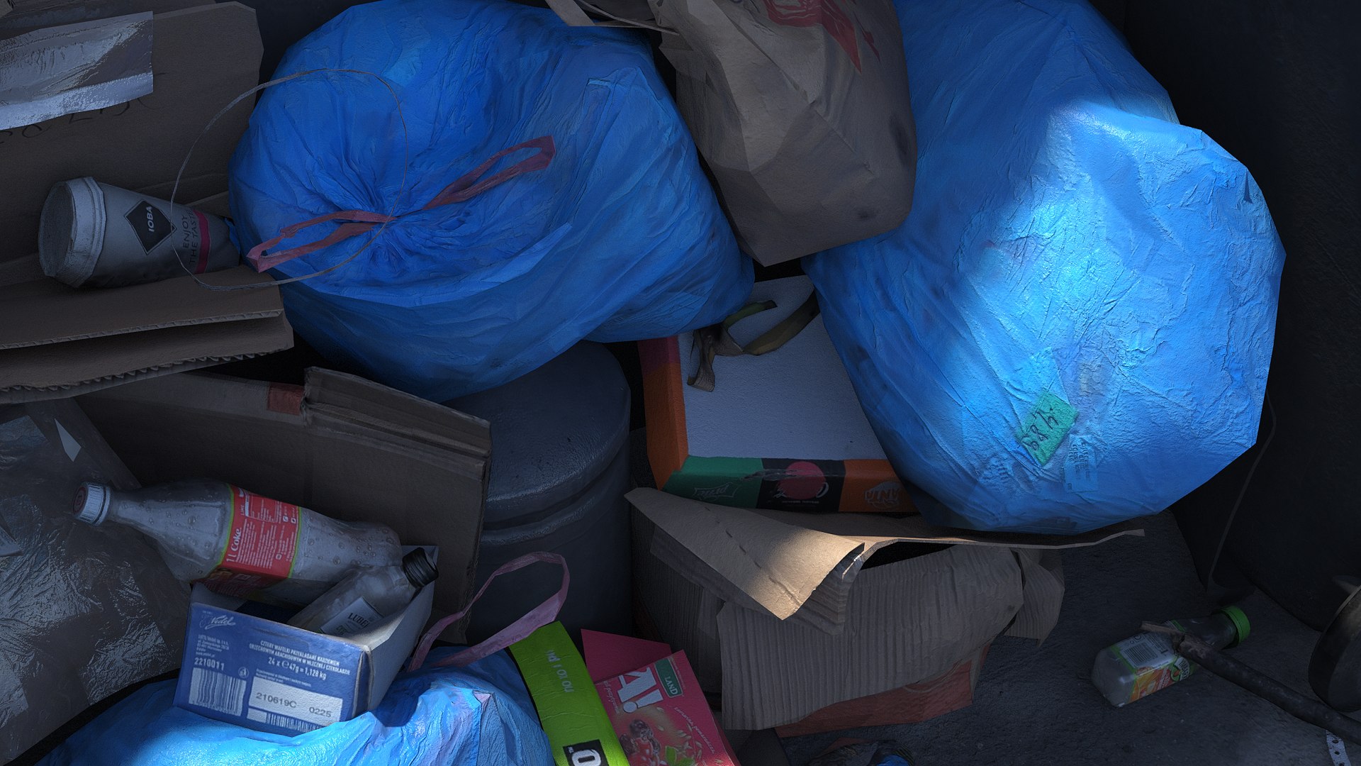 Photogrammetry scan garbage 8k model - TurboSquid 1415413