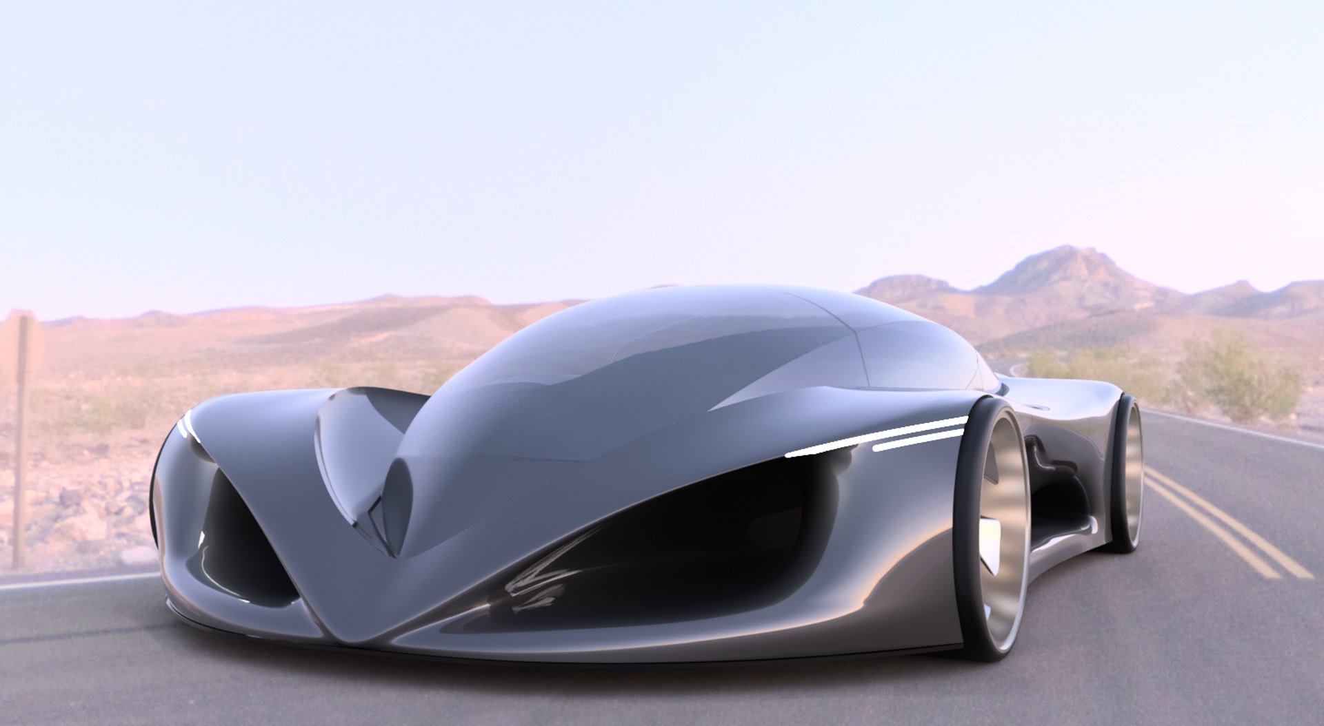 Concept Car 3D Model - TurboSquid 1631699