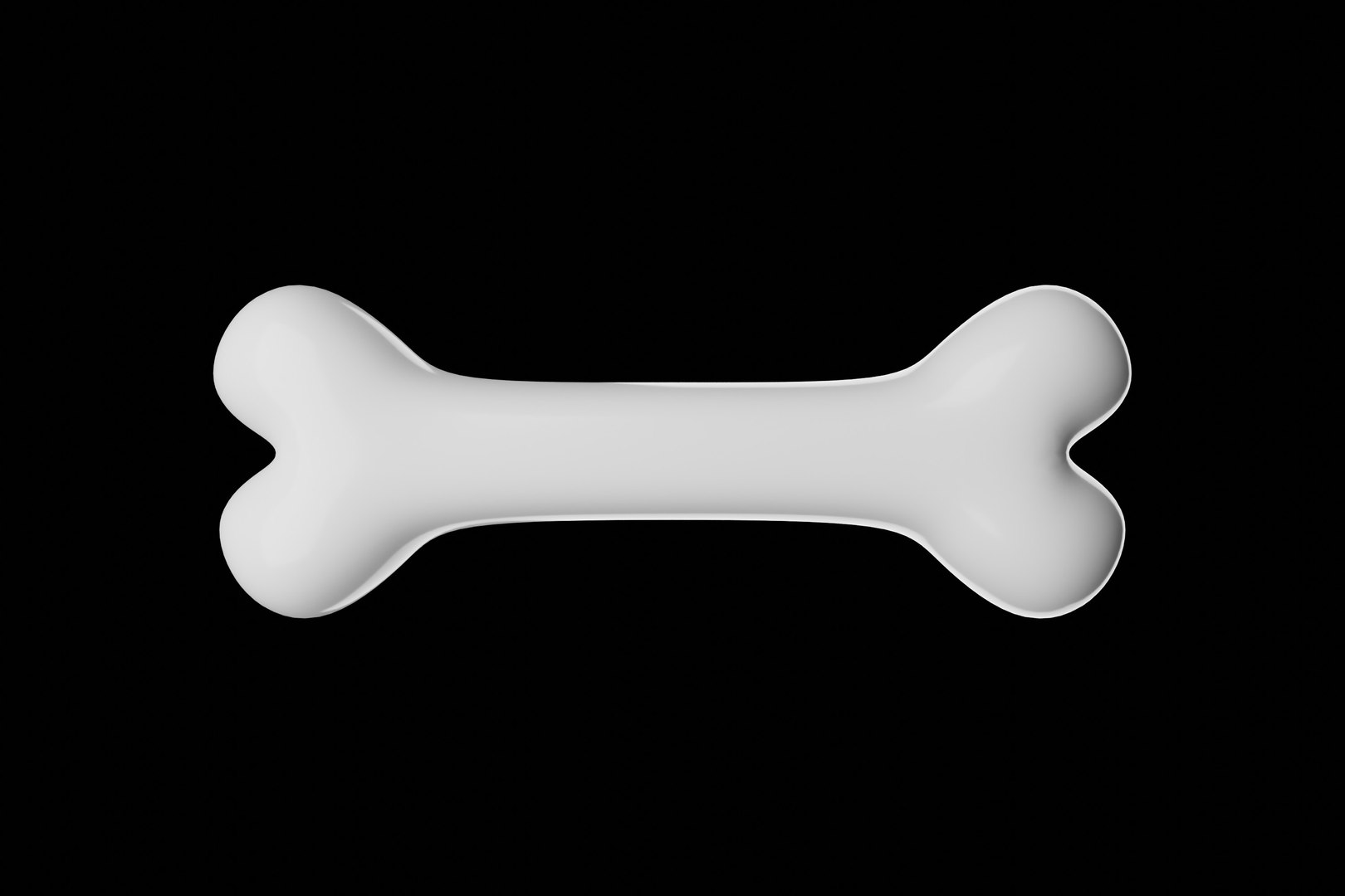 Cartoon-style bone toy 3D - TurboSquid 2158597
