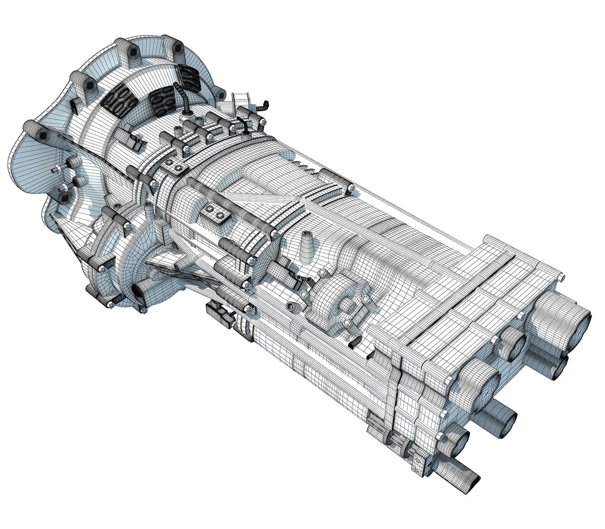 3D transmission engine parts model - TurboSquid 1174251