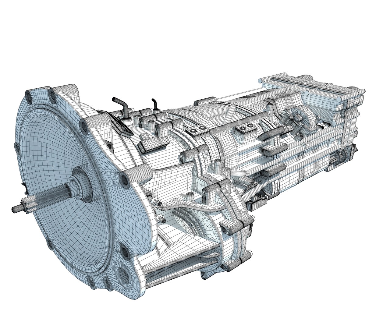 3D transmission engine parts model - TurboSquid 1174251