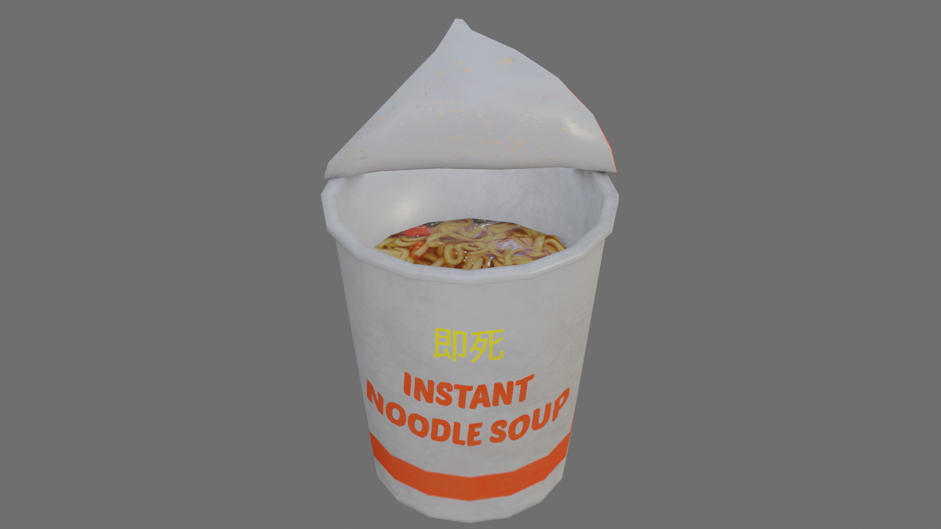 Instant Noodle Soup 3D Model - TurboSquid 1504628
