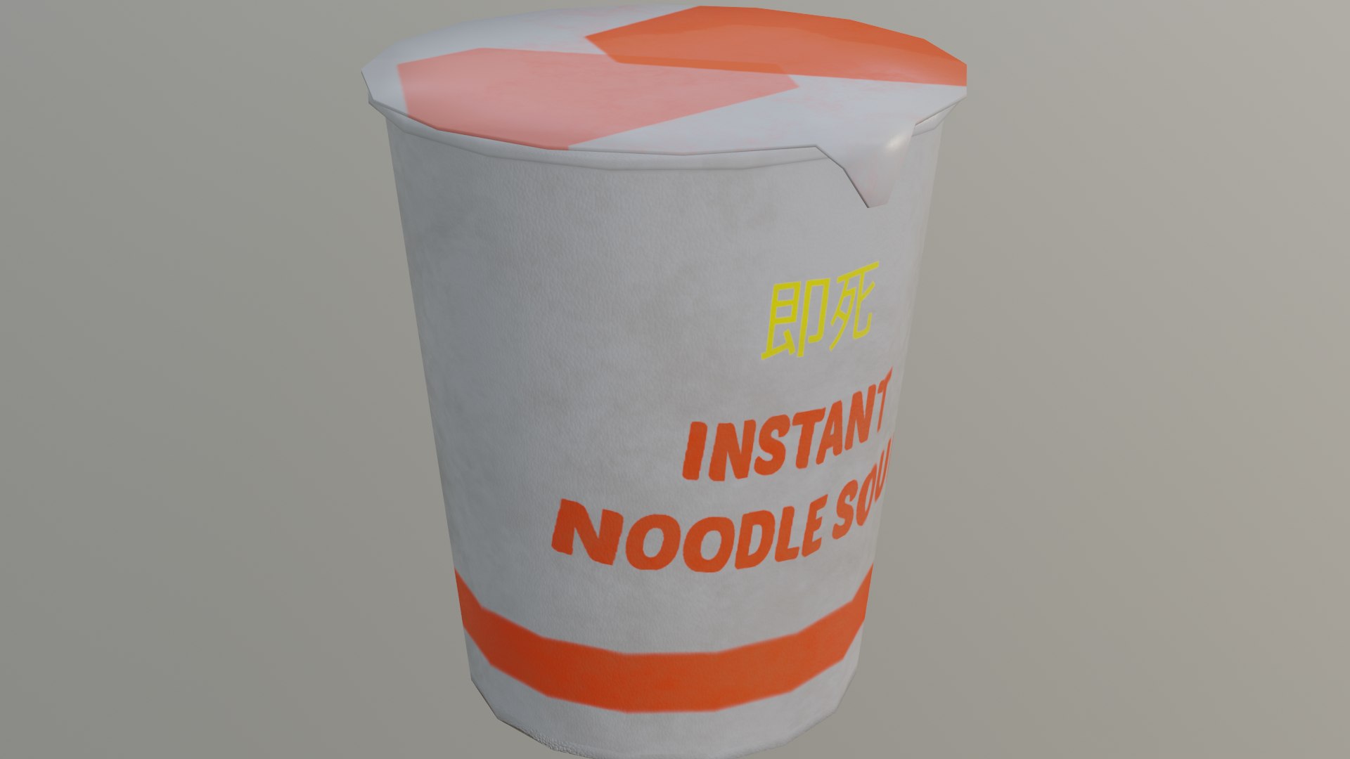 Instant Noodle Soup 3D Model - TurboSquid 1504628