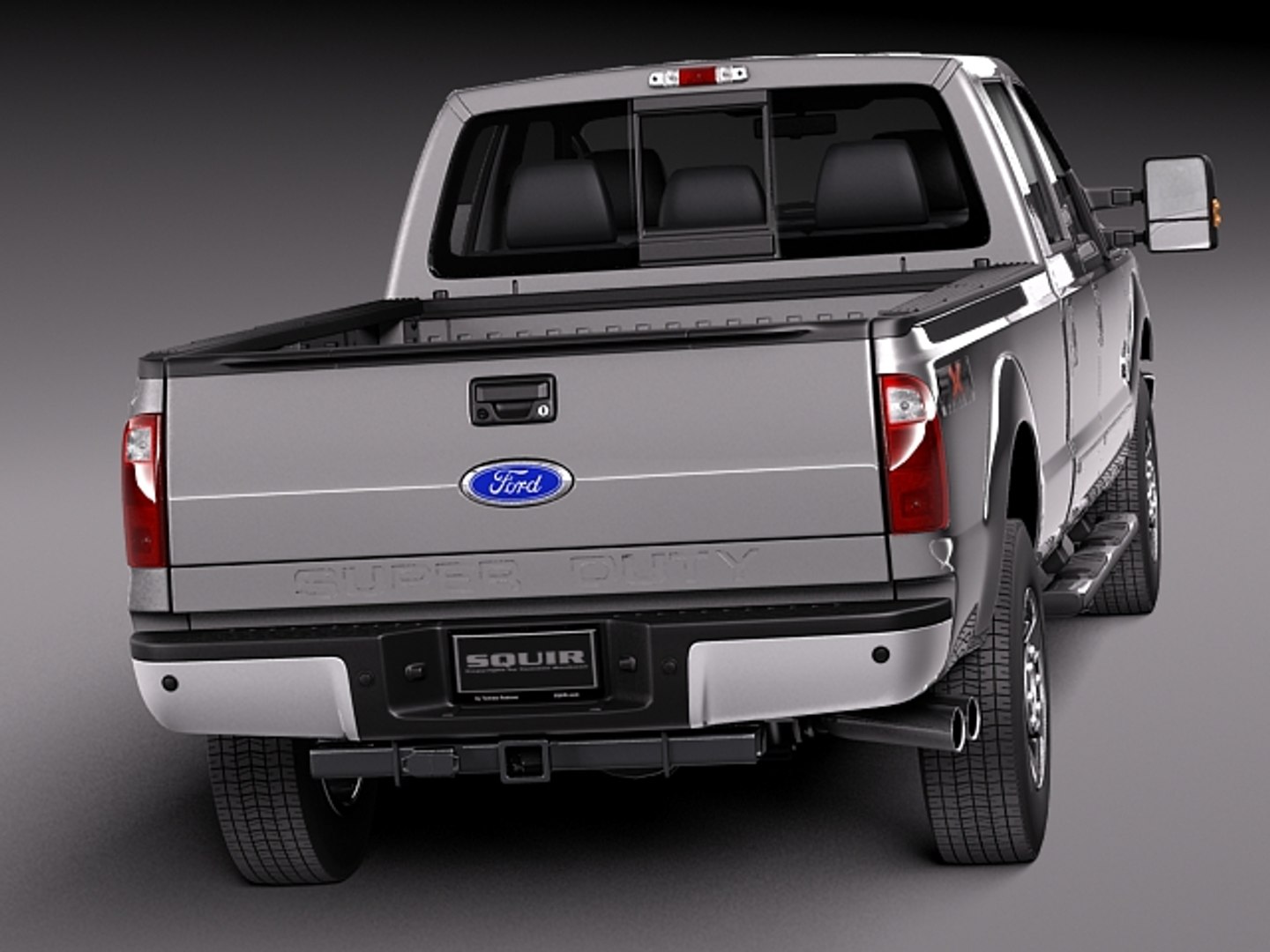 3d Model F F-350