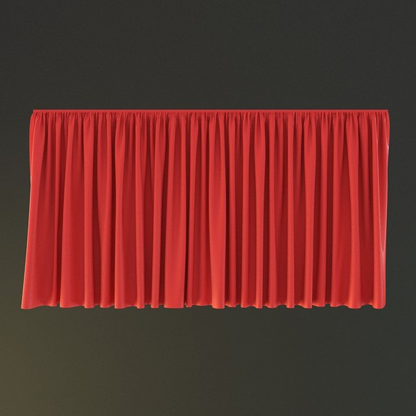 curtain 3d model