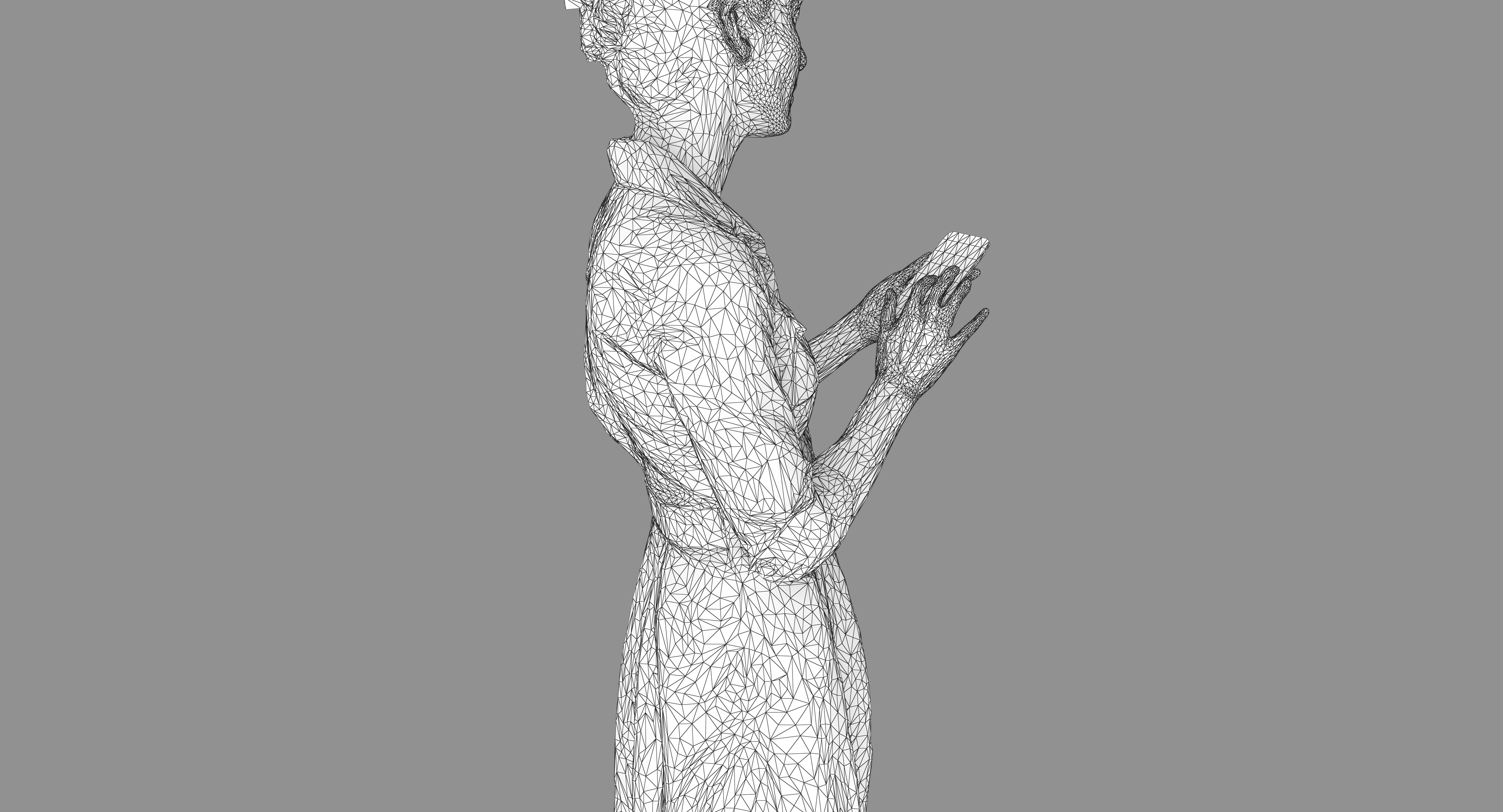 human body 3d max
