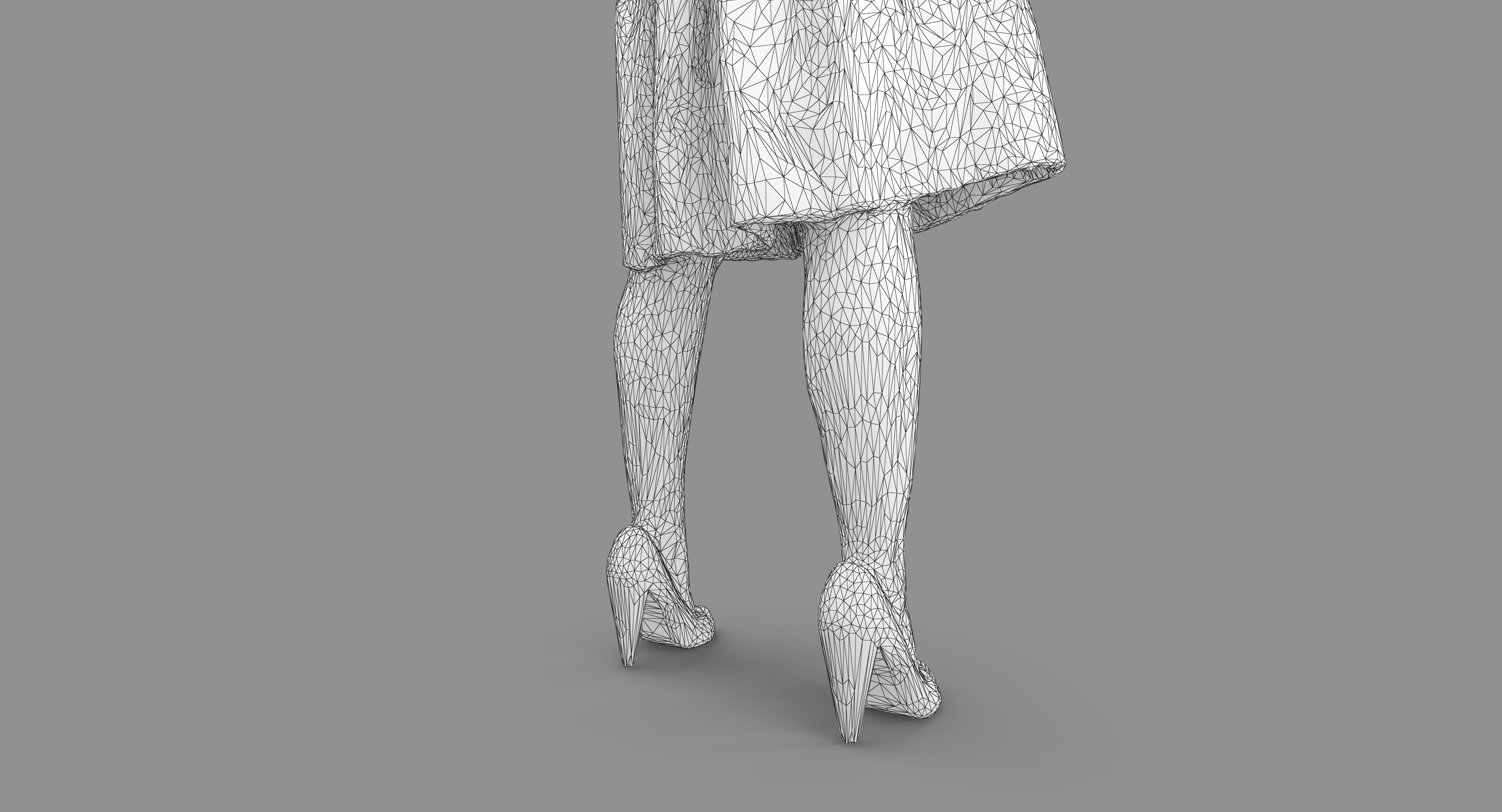 human body 3d max