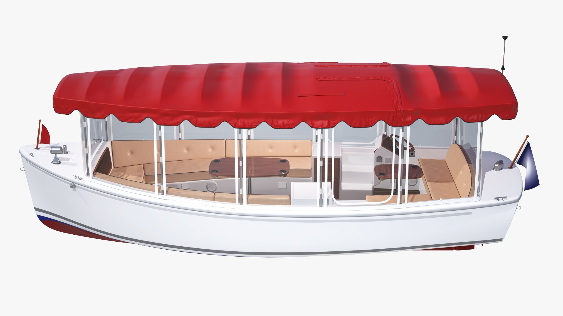 Excursion Boats Collection Model - TurboSquid 2388917