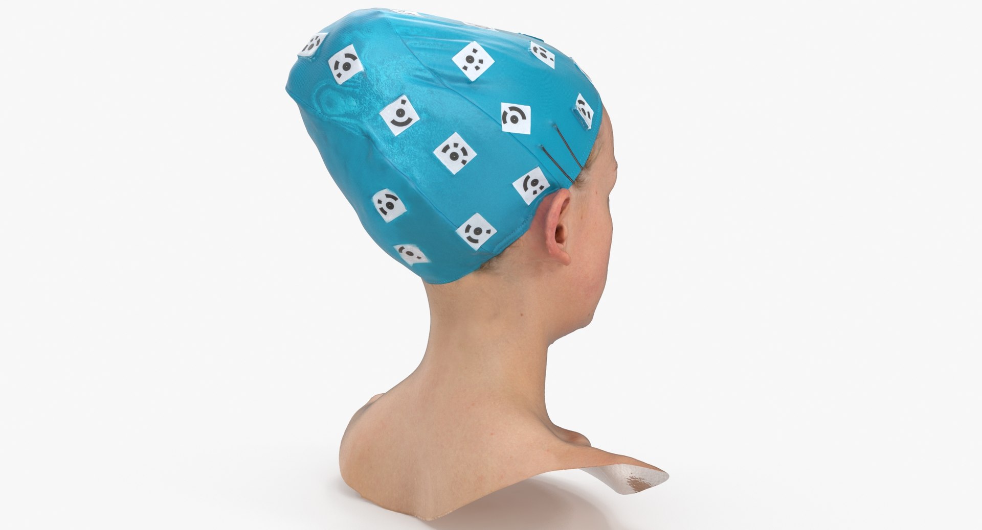 3D Rhea Human Head Jaw - TurboSquid 1664178