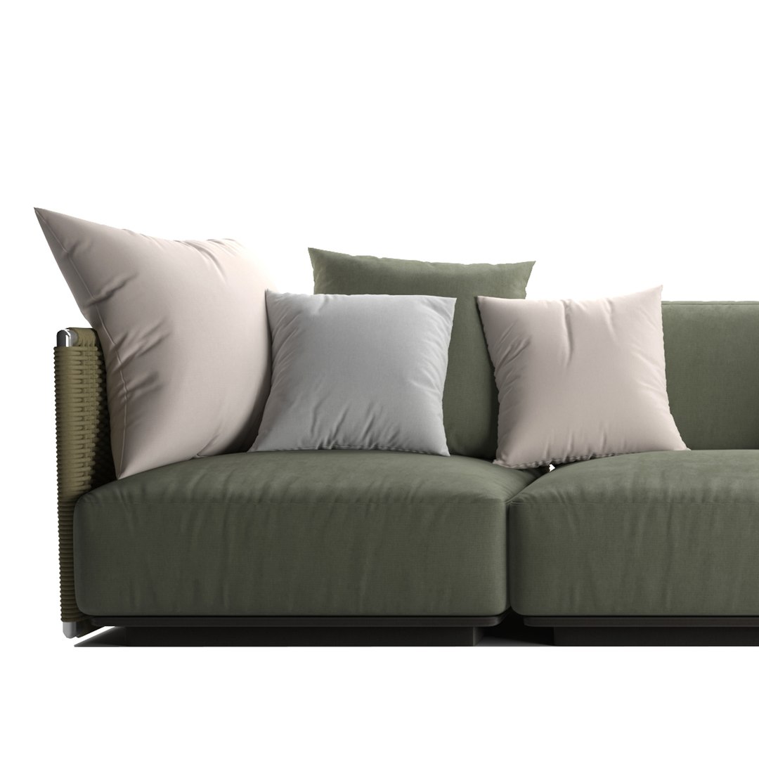 3D Flexform Eddy OUTDOOR Sofa Model - TurboSquid 1976877