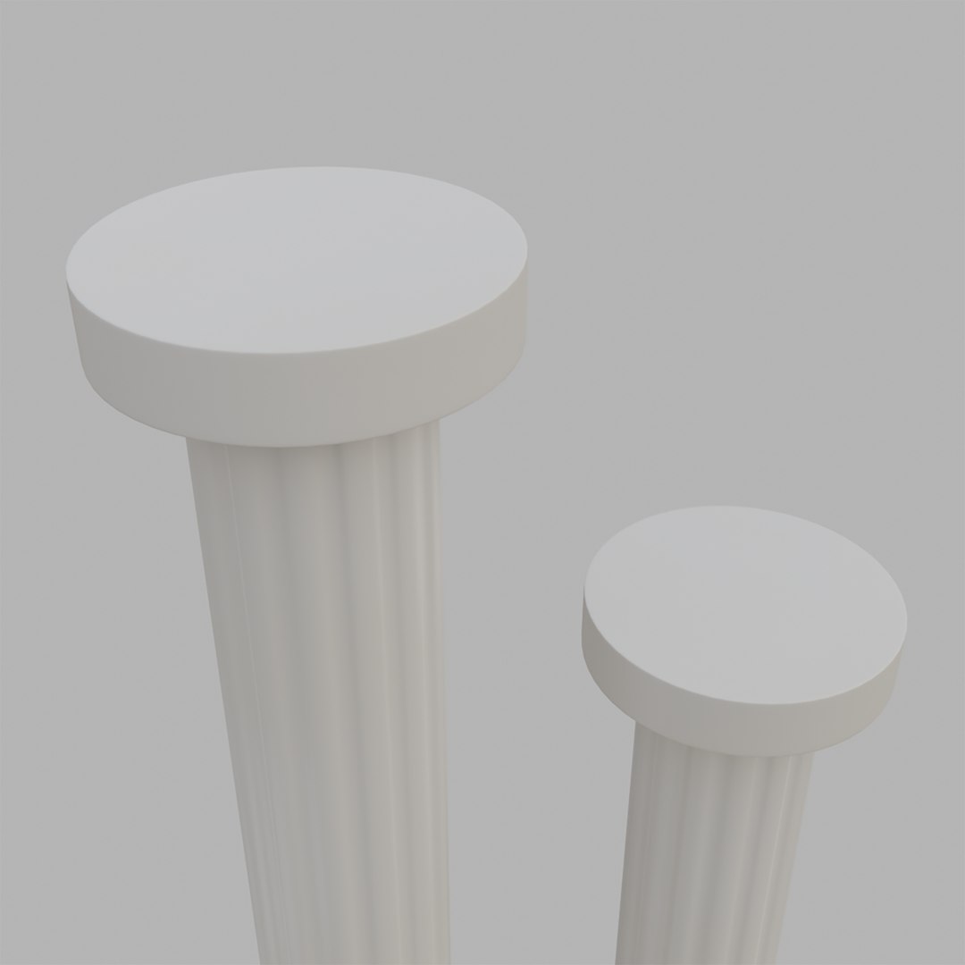 Pillars 3D Model - TurboSquid 2204815
