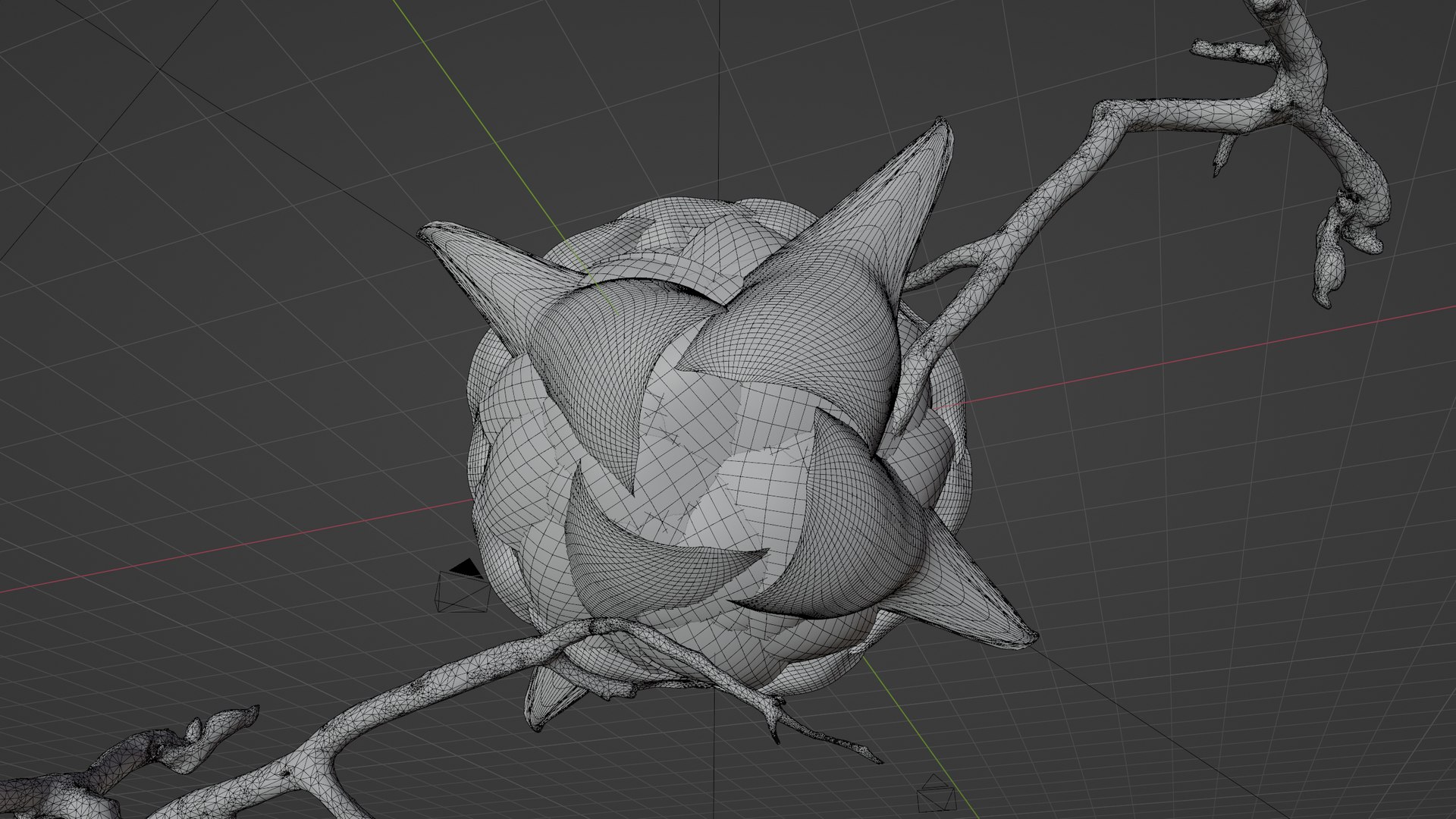 Blooming Rose Animation 3D Model - TurboSquid 2232452