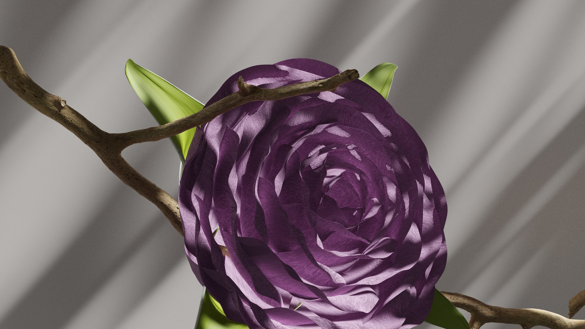 Blooming Rose Animation 3D Model - TurboSquid 2232452