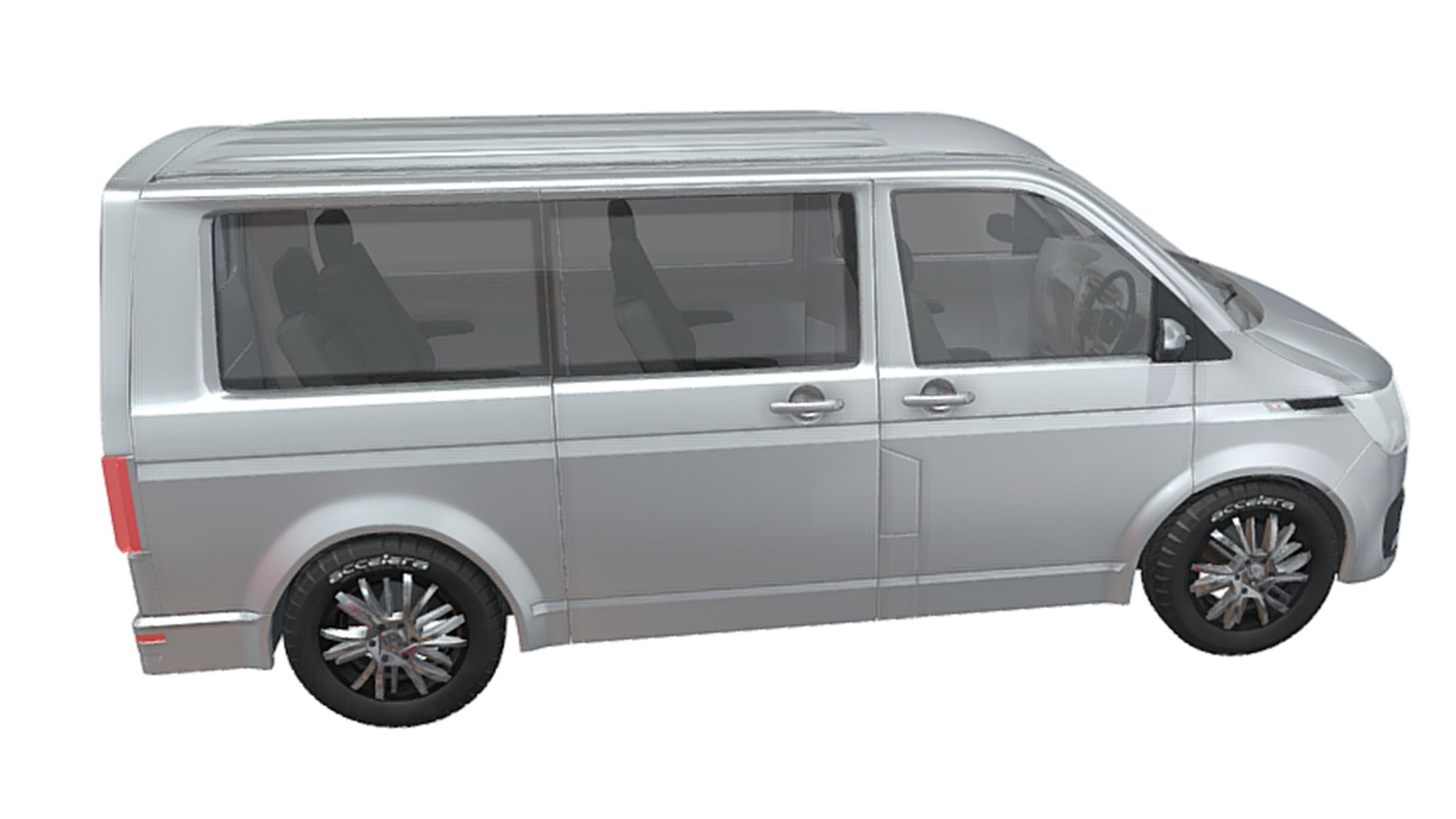 3D Volkswagen-transporter-t6 Model - TurboSquid 2149830