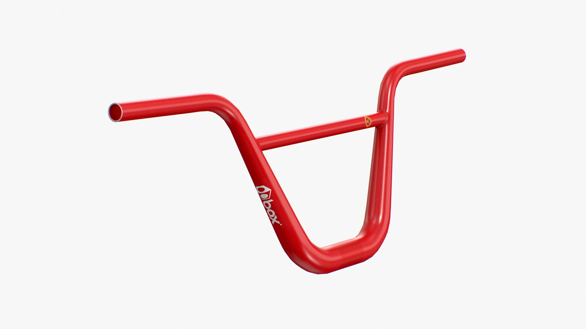 3D BMX Red Handlebars Model - TurboSquid 2119432
