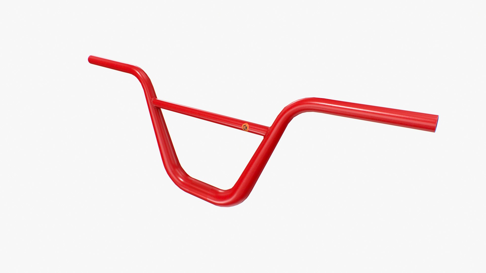 3D BMX Red Handlebars Model - TurboSquid 2119432