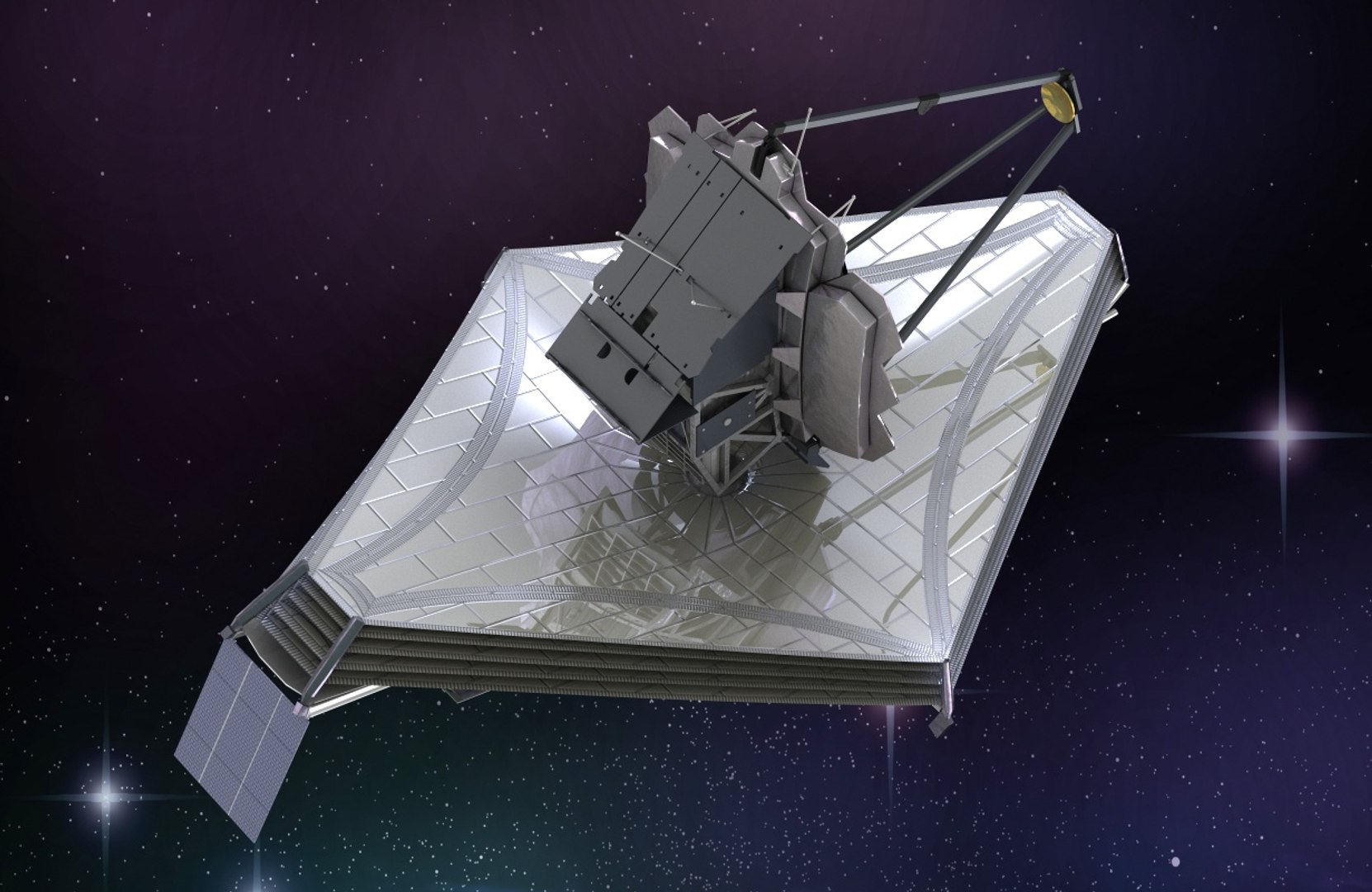 3D James Webb Space Telescope Model - TurboSquid 1260711