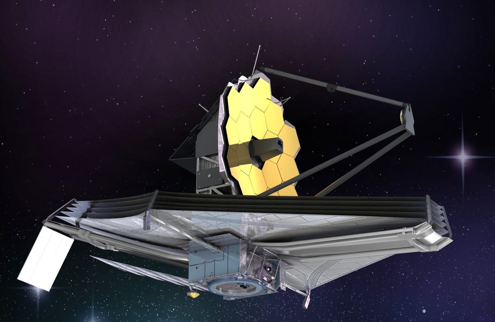 3D James Webb Space Telescope Model - TurboSquid 1260711