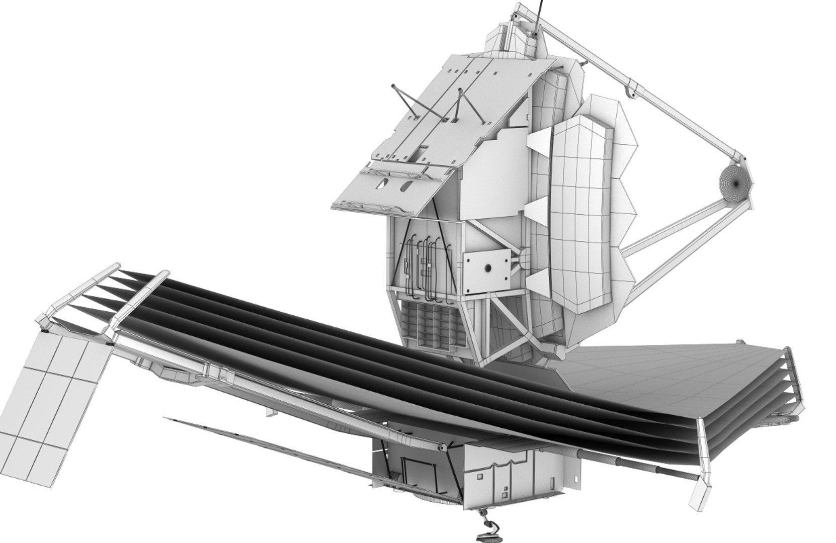 3D James Webb Space Telescope Model - TurboSquid 1260711