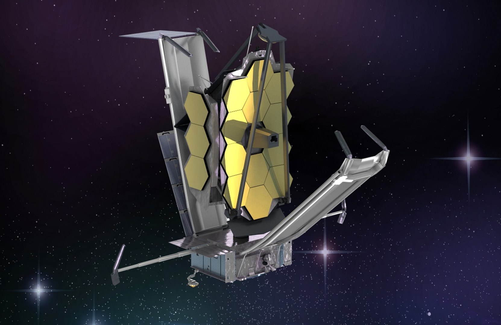 3D James Webb Space Telescope Model - TurboSquid 1260711
