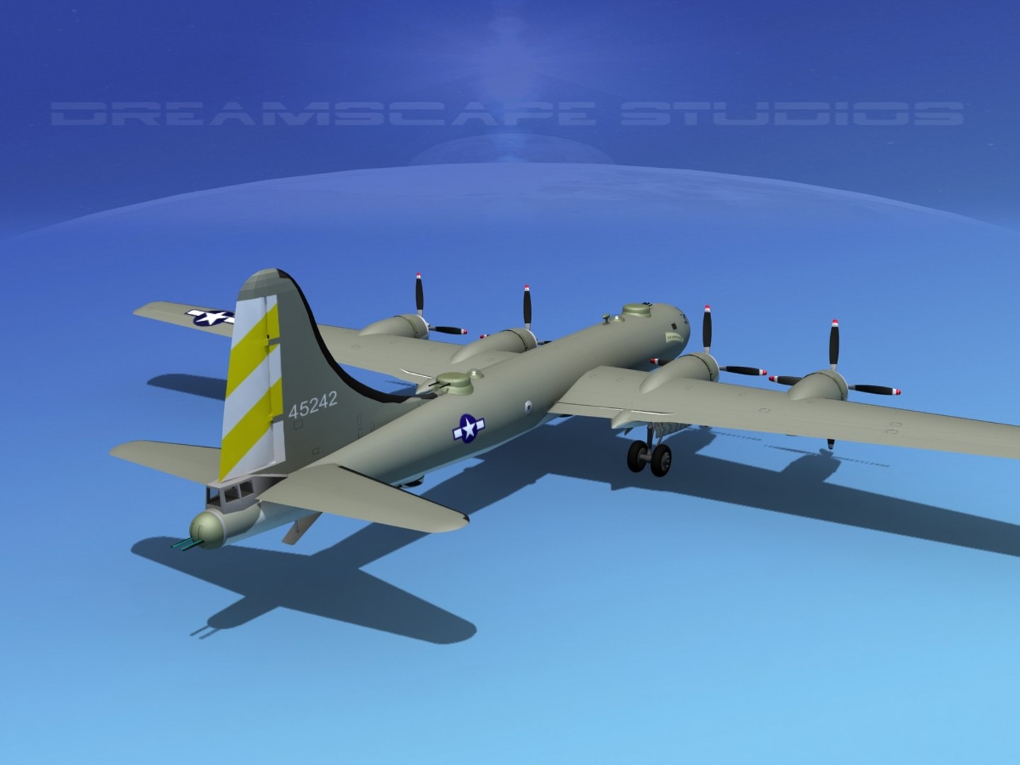 3d Superfortress B-29 Bomber