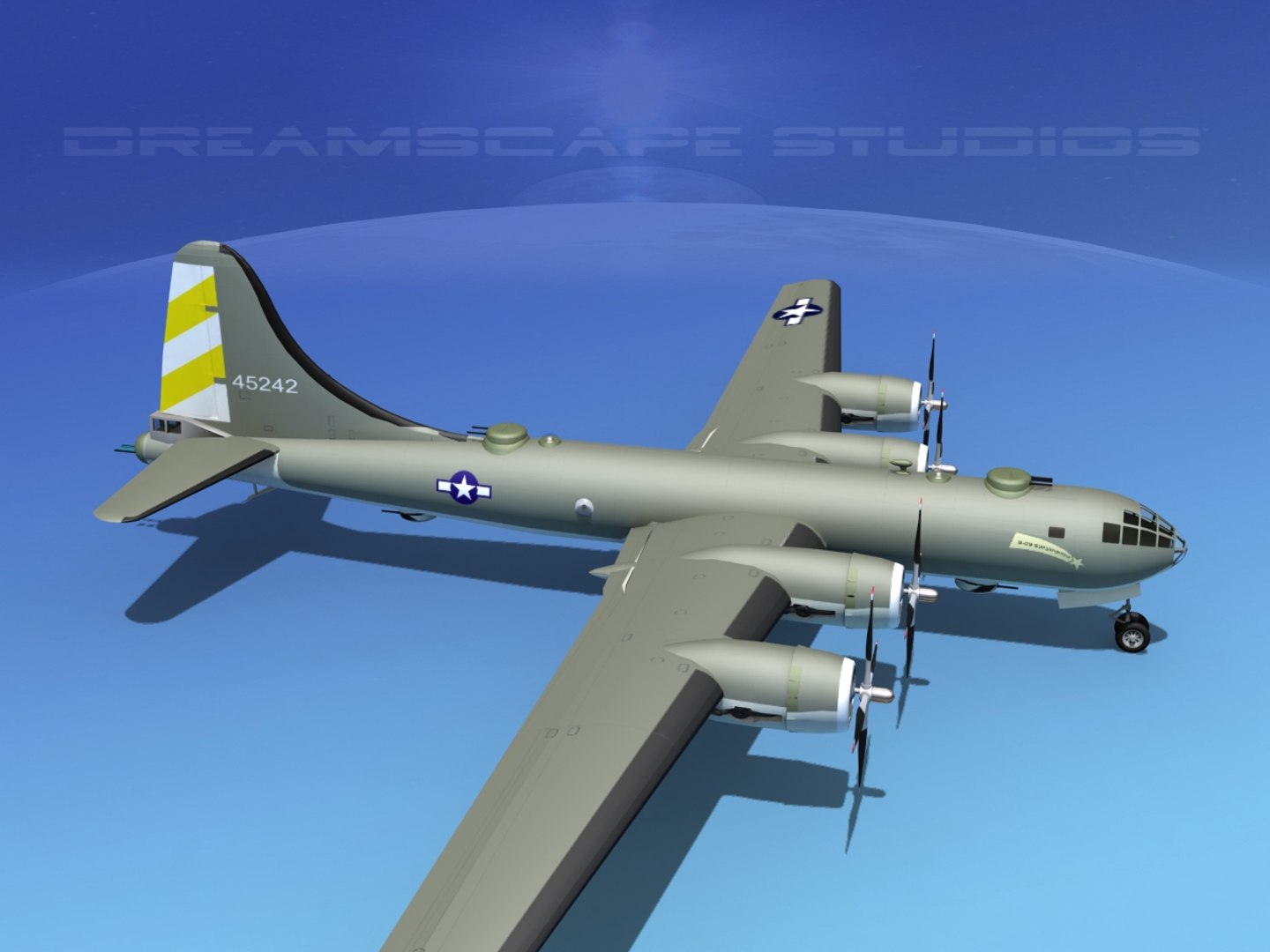 3d Superfortress B-29 Bomber