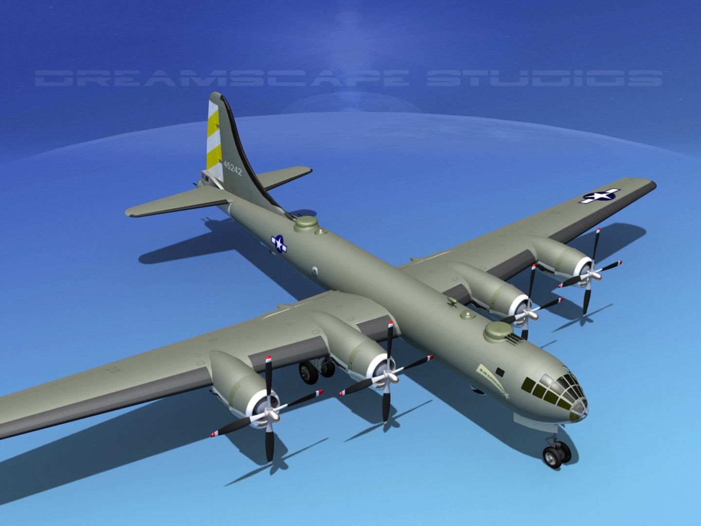 3d Superfortress B-29 Bomber