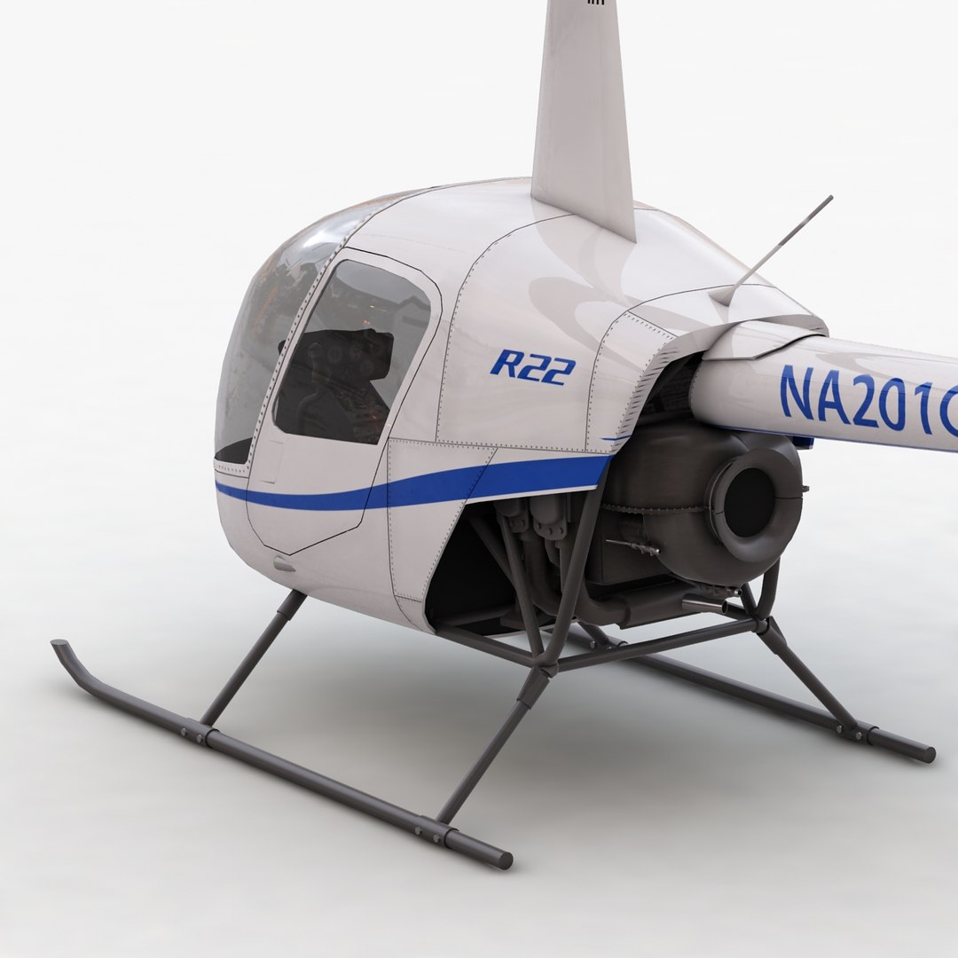 3d Robinson R22