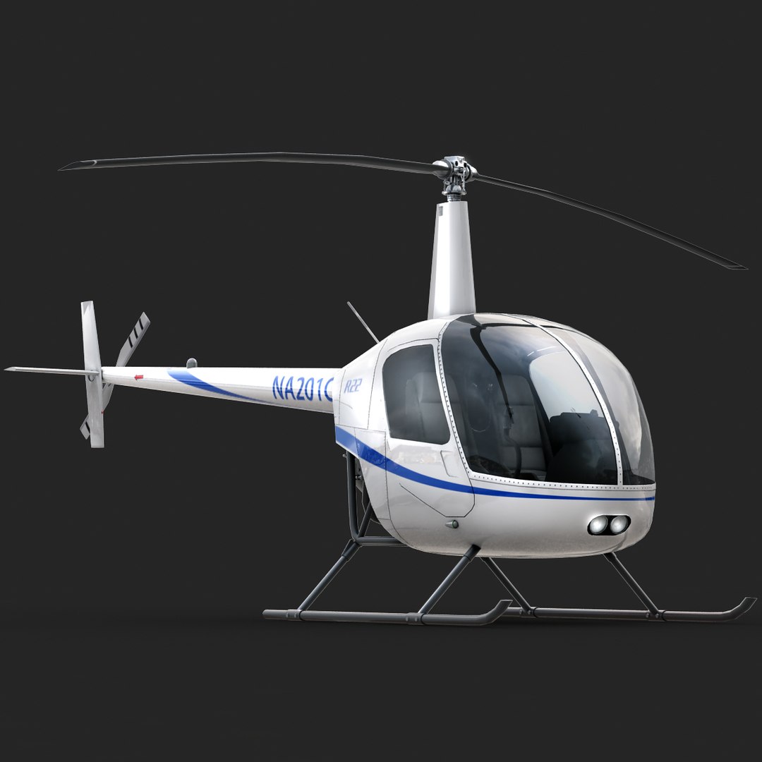 3d Robinson R22