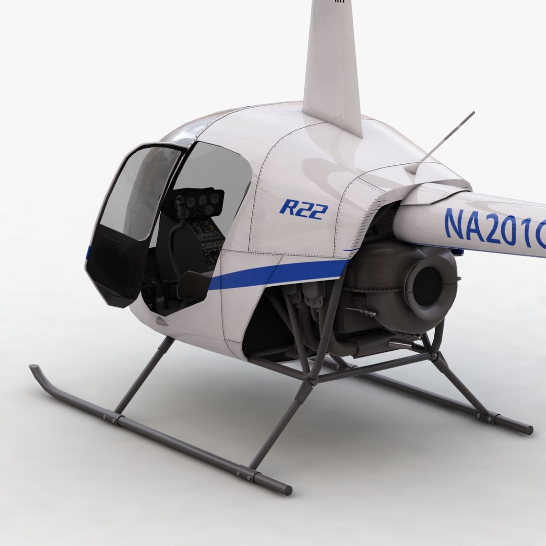 3d Robinson R22