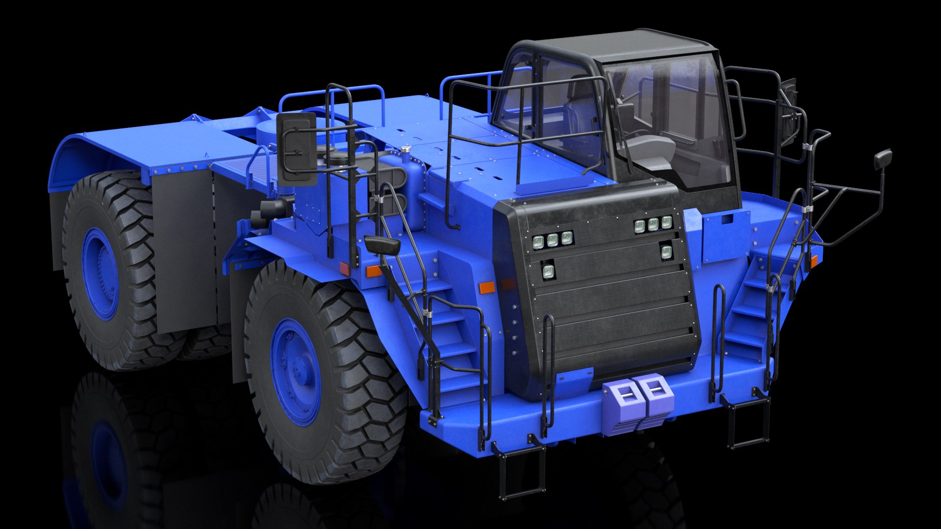 Heavy Duty Bare Chassis Clean 3D Model - TurboSquid 1859411