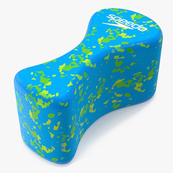 modelo 3d Speedo Pull Buoy Blue and Green - TurboSquid 2112732