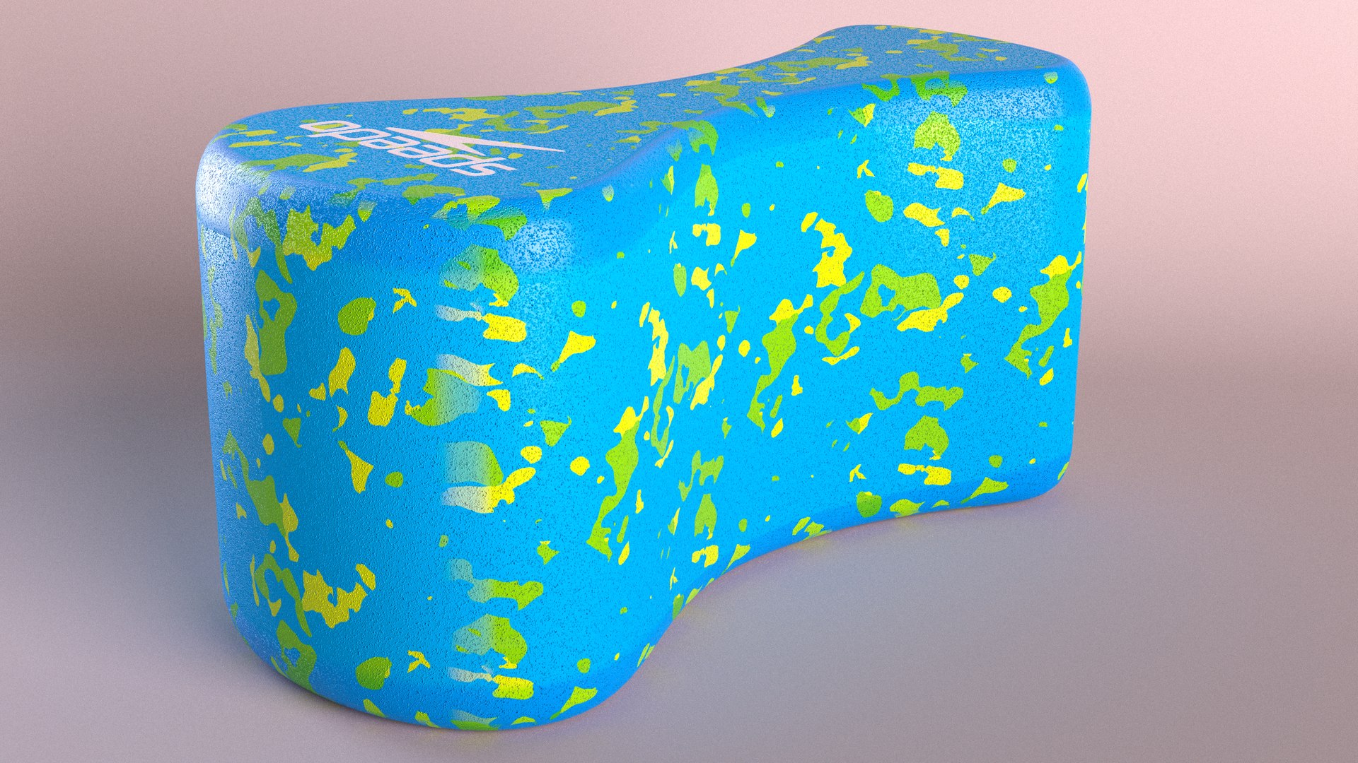 Speedo Pull Buoy Blue And Green 3D Model - TurboSquid 2112732