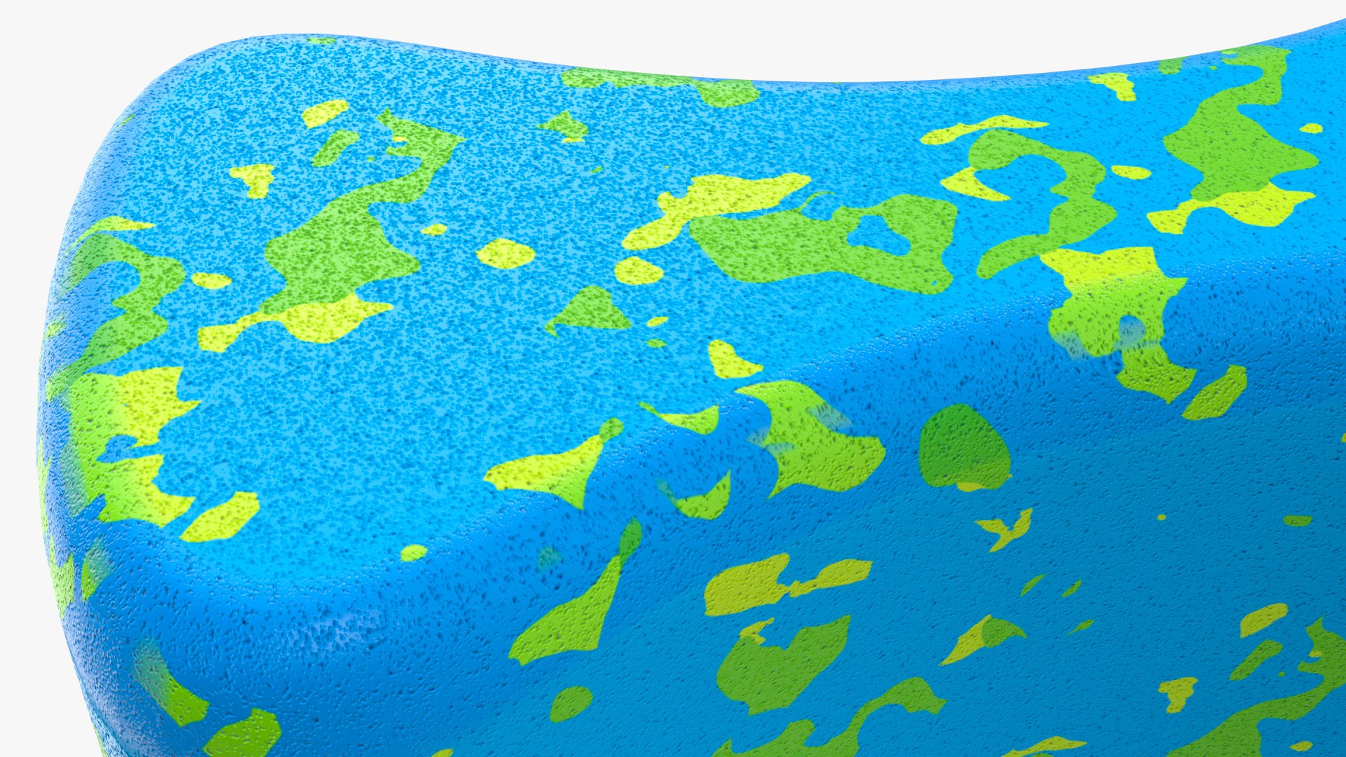 Speedo Pull Buoy Blue And Green 3D Model - TurboSquid 2112732