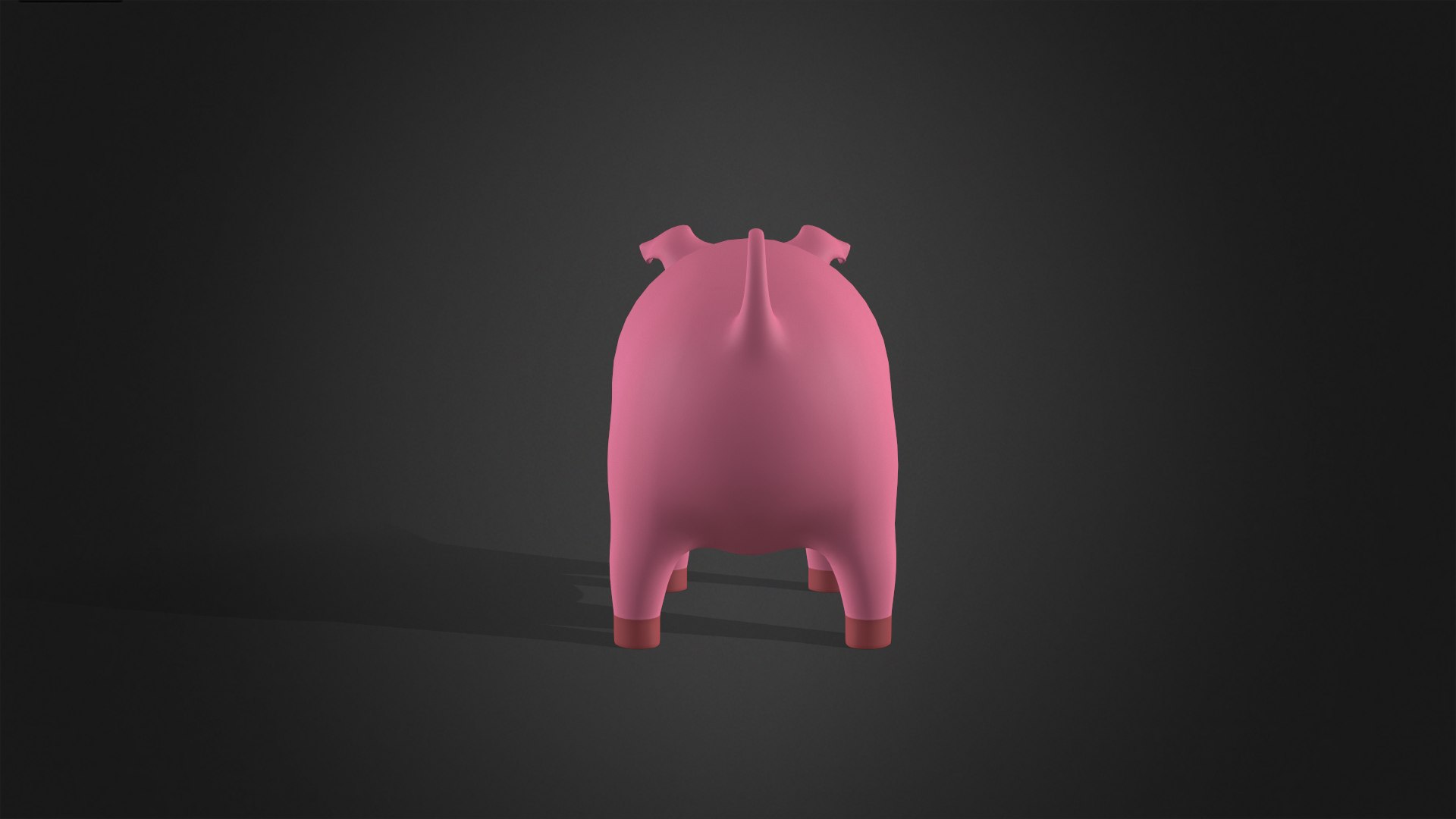 3D Asset - Cartoons - Animal - Pink Pig Rigged - TurboSquid 2171926