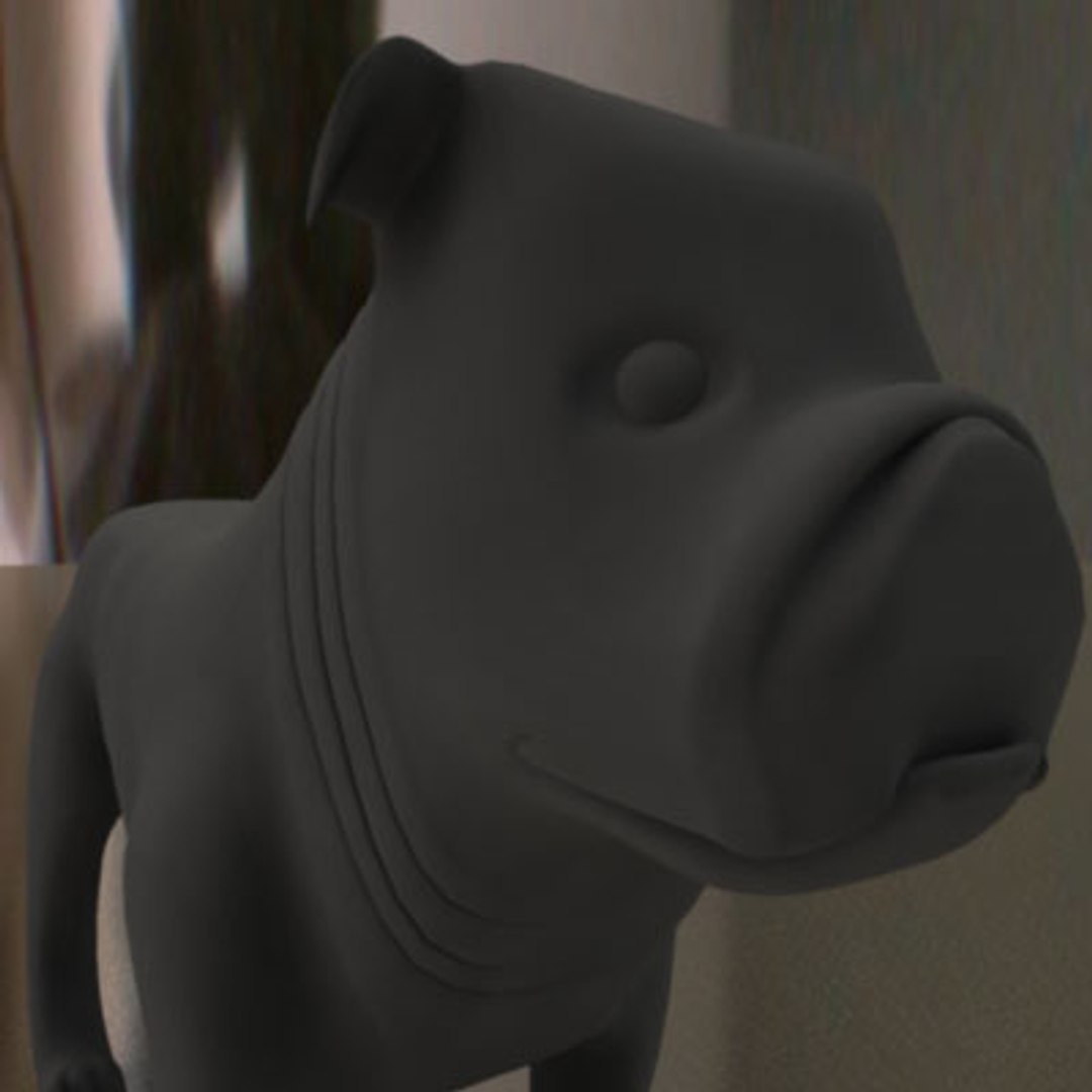 Dog 3d Obj