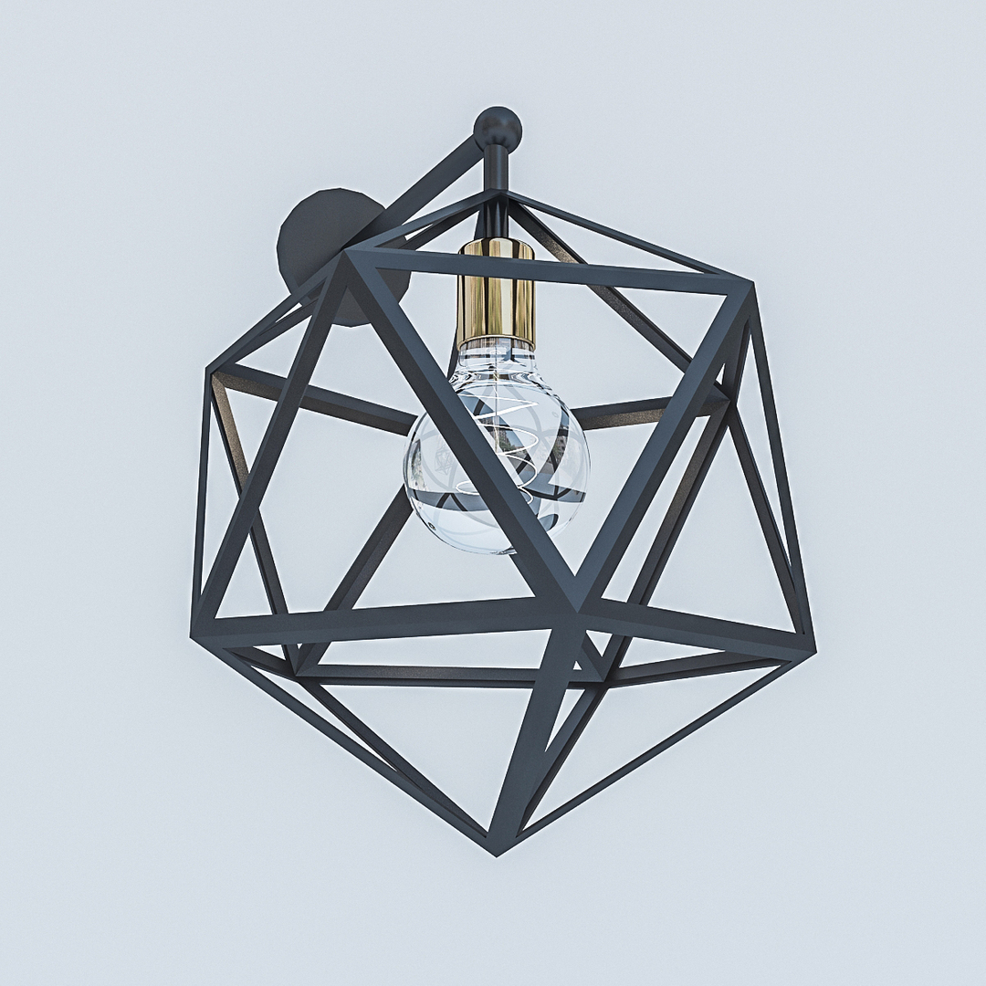 3D loft lamp - TurboSquid 1408893