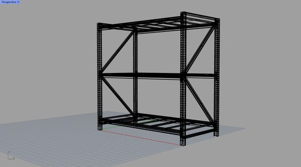 3D Rack - Type A model - TurboSquid 1999952