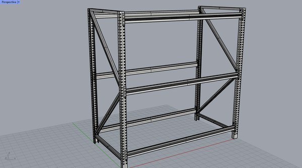 3D Rack - Type A model - TurboSquid 1999952