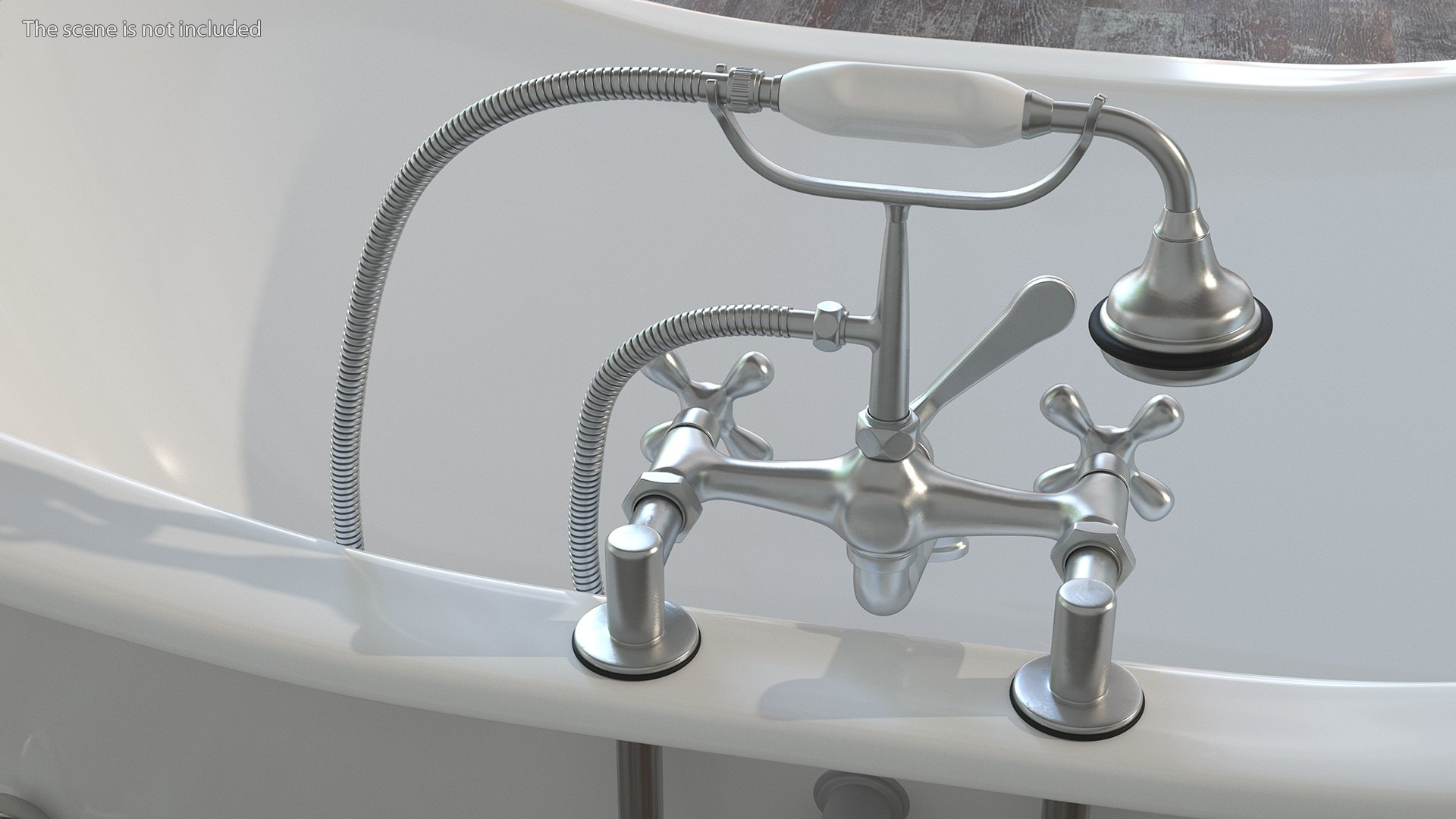 Classic Bath Shower Mixer 3D Model - TurboSquid 2089558