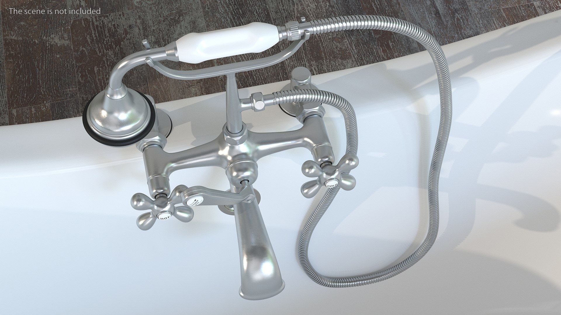 Classic Bath Shower Mixer 3D Model - TurboSquid 2089558